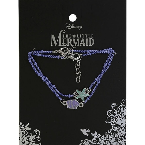 Disney | Jewelry | New Disney Little Mermaid Ariel Dainty Bracelet Se ...